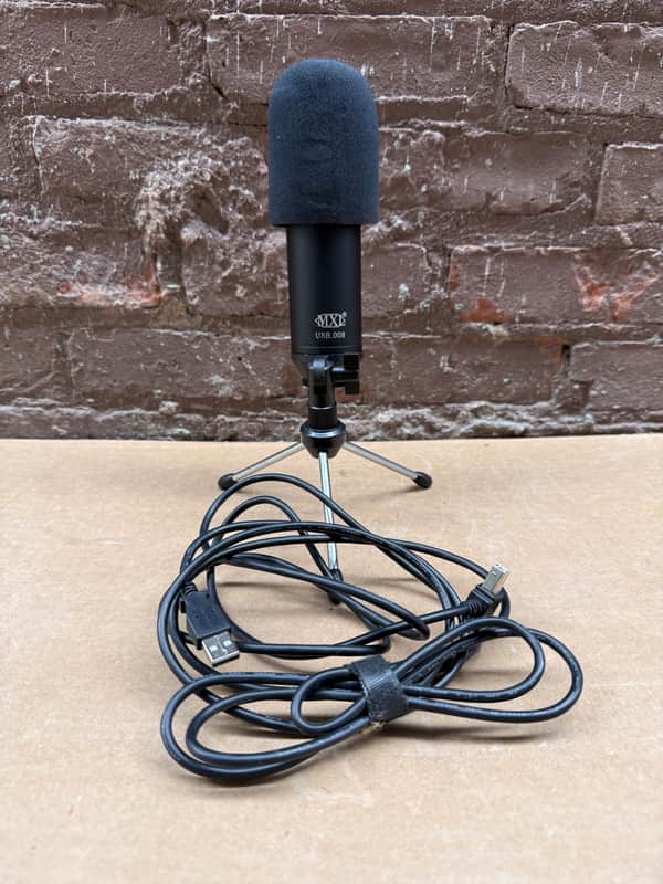MXL USB.008 USB Condenser Microphone w/ Desktop Tripod Stand | Reverb