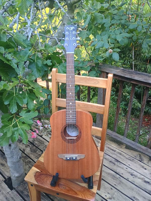 8-string Plectrum Tenor/Octave Mandolin Converted Luna Travel | Reverb