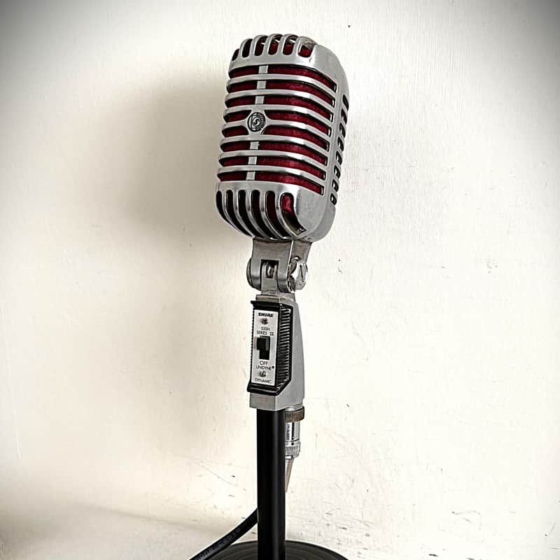 Vintage Shure 55SH-Series II Dynamic Microphone, new element, | Reverb