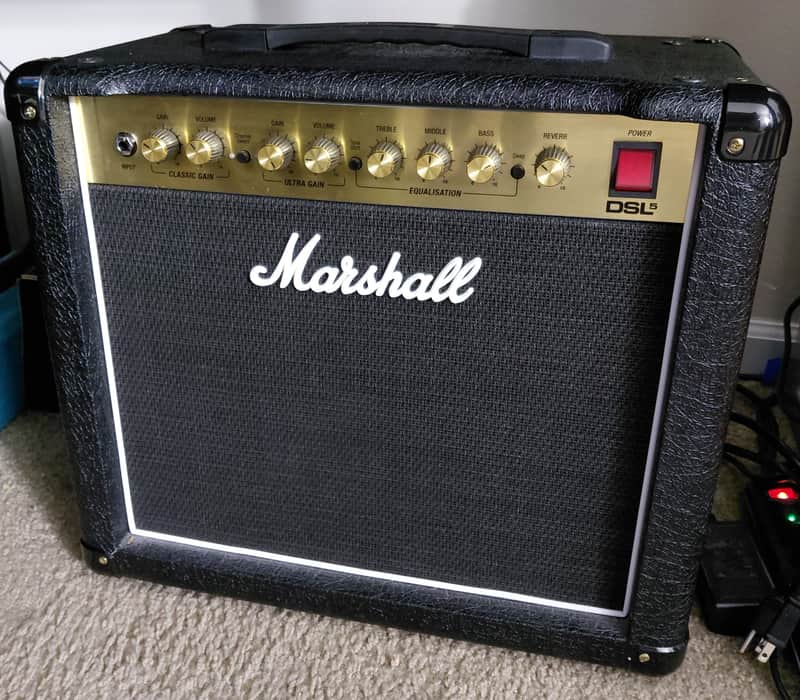Marshall DSL5CR 2-Channel 5-Watt 1x12" Guitar Combo 2018 - | Reverb