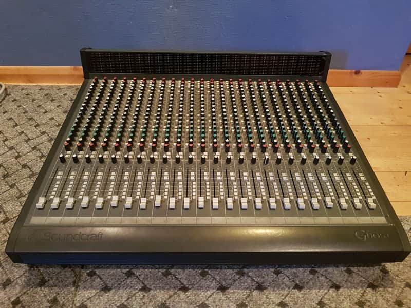 Soundcraft Ghost 24 Mixer Channel Expansion Unit + Meter | Reverb