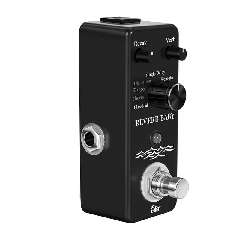 ISET Digital Reverb Guitar Pedal with 9 Modes Guitar Effect | Reverb