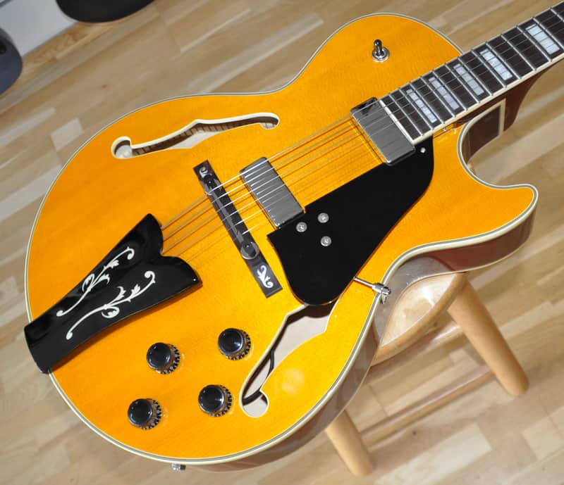 IBANEZ GB10EM AA Antique Amber / George Benson Signature / | Reverb