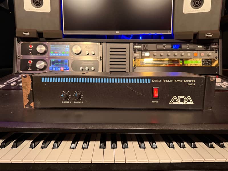 ADA B200S Stereo Bipolar Power Amplifier Vintage Rack Unit | Reverb