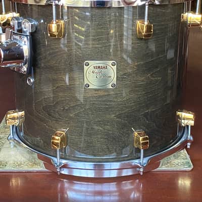 Yamaha Maple Custom - 14x12 hanging tom - Transparent Black | Reverb