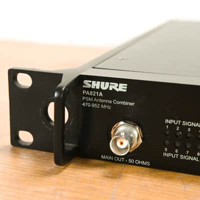 Shure PA821A Antenna Combiner for PSM Wireless Systems - | Reverb