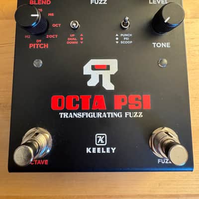 Keeley Octa Psi Transfigurating Fuzz 2024 - Black | Reverb