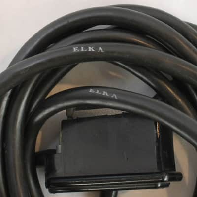 Vintage Elka/ Elkavox Accordion Piano Connector Cable (25 Pin | Reverb