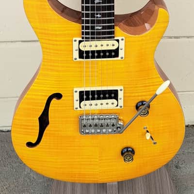PRS SE CUSTOM 22 SEMI HOLLOWBODY ELECTRIC GUITAR SANTANA | Reverb