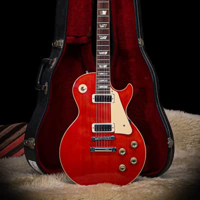 1973 Gibson Les Paul Deluxe "See-Through Cherry" | Reverb Canada