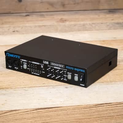 MOTU micro express 4x6 USB Bus-Powered MIDI Interface with | Reverb