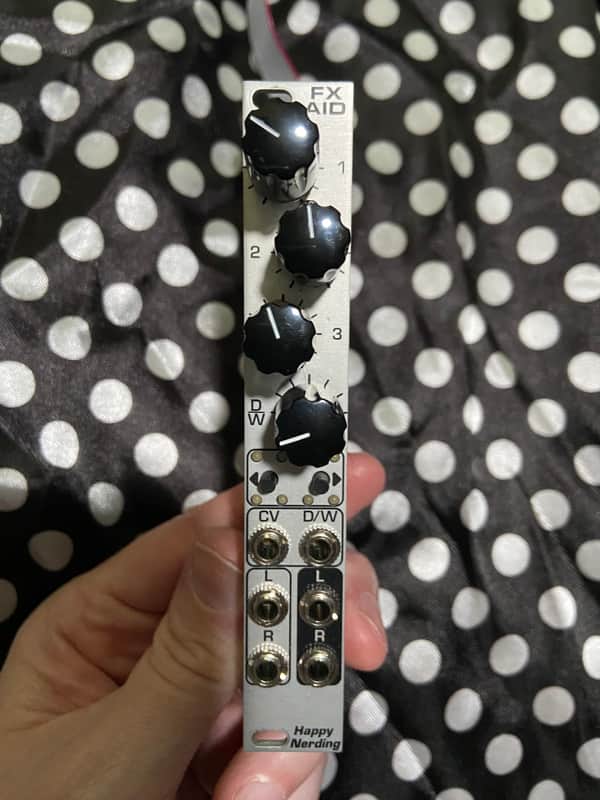 Happy Nerding FX Aid Eurorack Multi-Effects Module (Silver) | Reverb