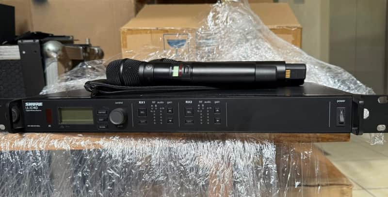 Shure ULX-D Dual Channel Wireless Microphone System | Reverb Australia