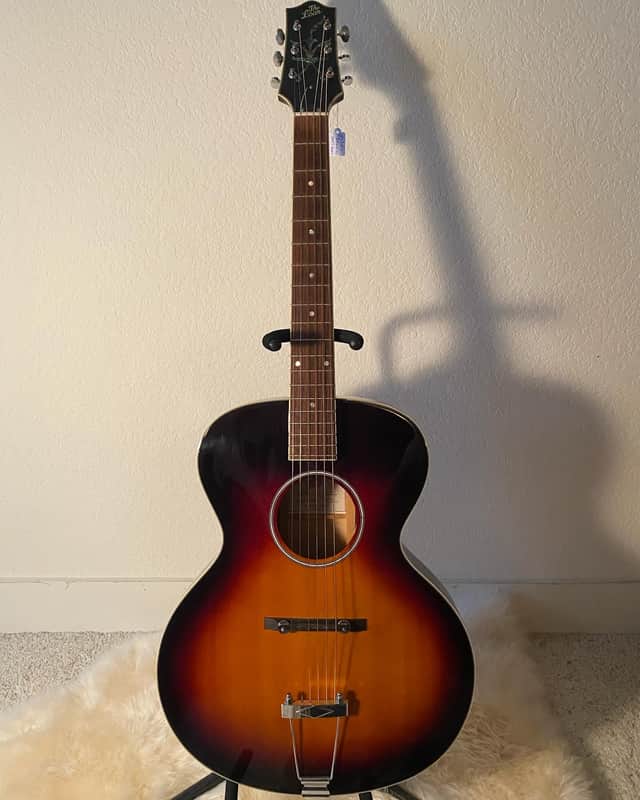 2008 LEFT HANDED The Loar LH400 - Sunburst | Reverb
