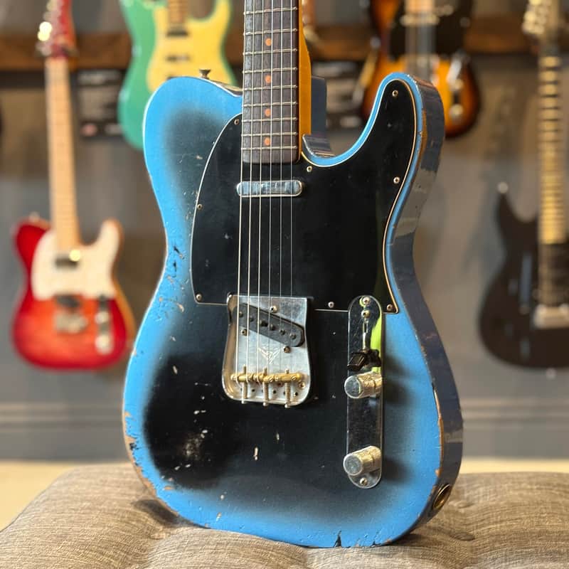 Fender Custom Shop 63 Tele Heavy Relic - Dark Knight | Reverb