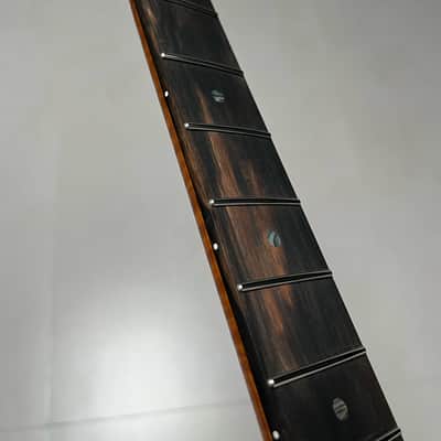 AAAAA Music Man Ebony Fretboard Roasted flame Maple Electric | Reverb