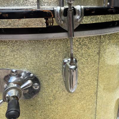 1956 Slingerland Radio King + 1966 Ludwig Acrolite+ DW Pedals | Reverb