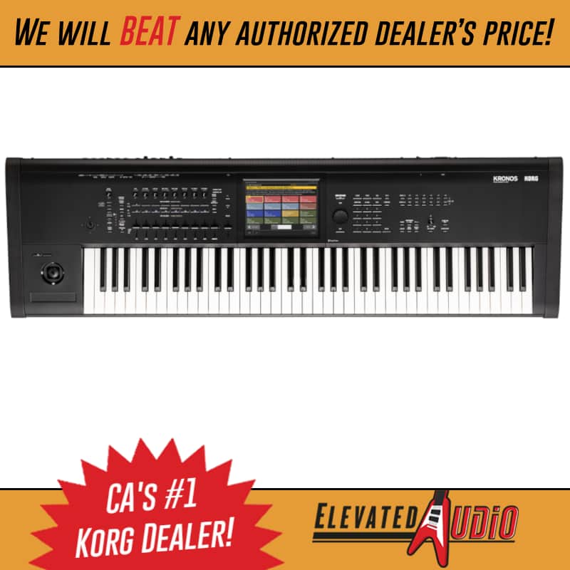 Korg Kronos 3 73-Key Workstation Synth, ABSOLUTELY MINT | Reverb