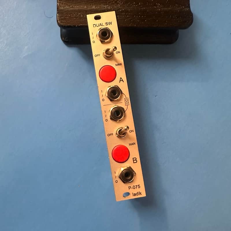 Ladik P-075 Passive Dual Switch Eurorack Module Toggle or | Reverb