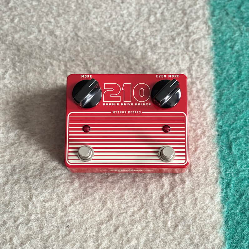 Mythos Pedals 210 Double Drive 2024 - Red | Reverb