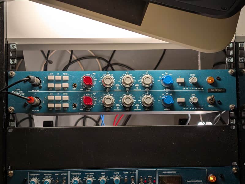 Behringer 1273 Dual Mic Preamp/EQ | Reverb