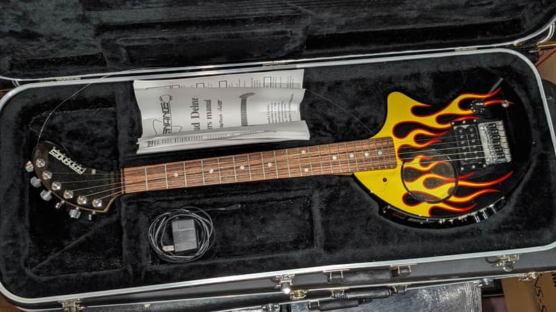 Fernandes Nomad Deluxe – Hot Rod Graphic – Built-in DigiTech | Reverb