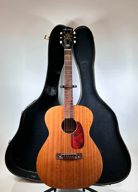 Harmony H165 Grand Concert w/ Hard Case | Reverb