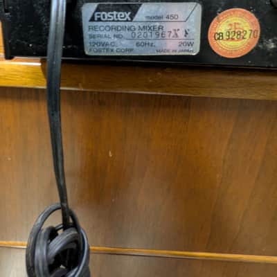 Fostex Model 450 8-Channel Audio Mixer Console - Local pickup | Reverb