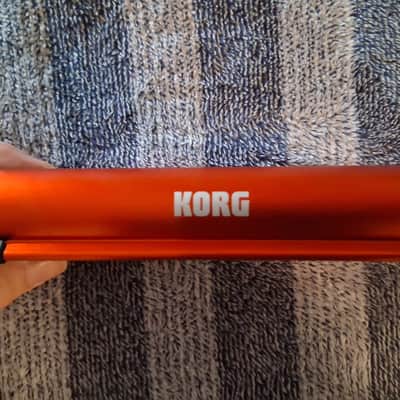 Korg PB-04 Pitchblack Blood Red Brushed Aluminum Portable | Reverb