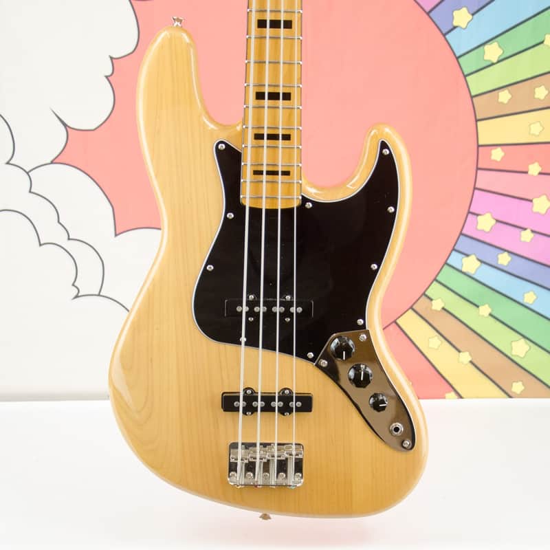 Used 2022 Squier Classic Vibe '70s Jazz Bass, Maple | Reverb