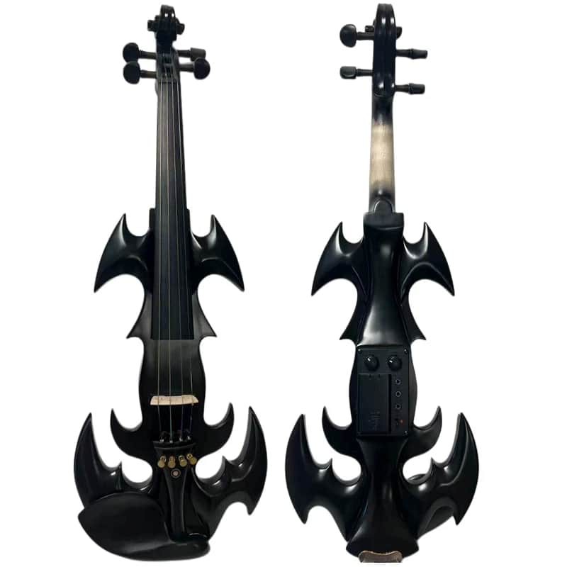 SONG Crazy-1 black 4/4 electric Violin, Solid Hard wood body, | Reverb