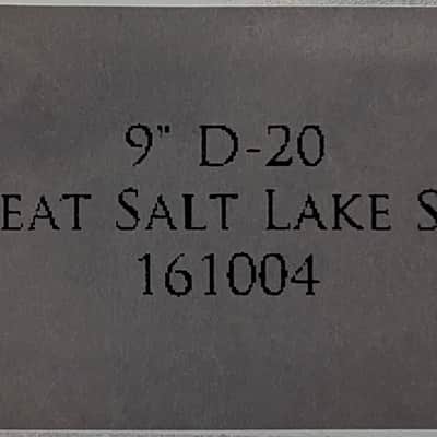 Crystal Tones 9" Great Salt Lake Salt Singing Bowl (D4-20) | Reverb