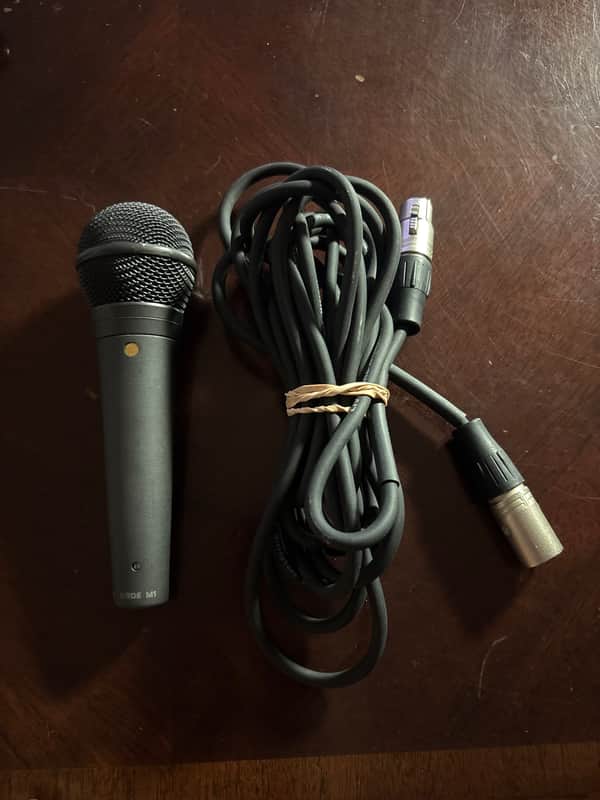 RODE M1 Handheld Dynamic Microphone 2007 - Present - Black | Reverb
