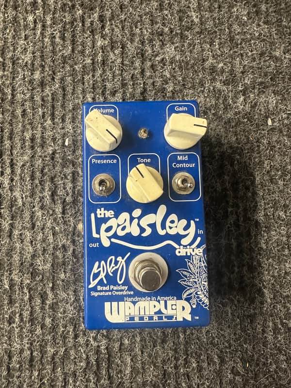 Wampler Paisley Drive 2010s - Blue | Reverb