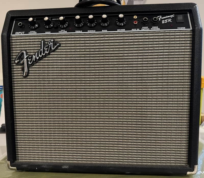 Fender Frontman 25R Guitar Combo Amplifier – Black | Reverb