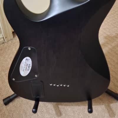 Schecter C-1 Platinum with Rosewood Fretboard See-Thru Black | Reverb