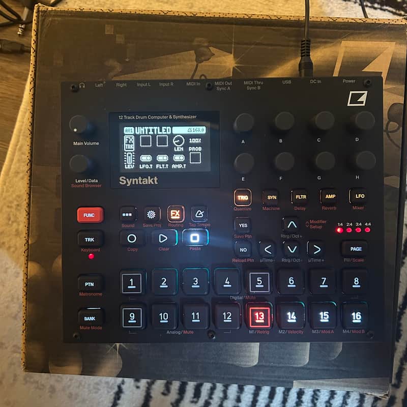 Elektron Syntakt 12 Track Drum Computer & Synthesizer - 2 | Reverb