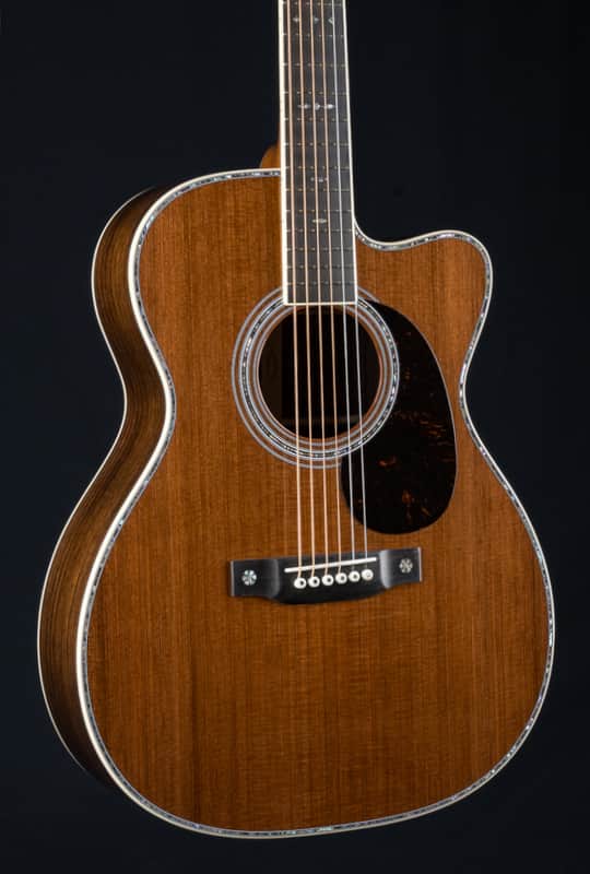 Martin OMC-41 Custom Premium Sinker Redwood and Indian | Reverb