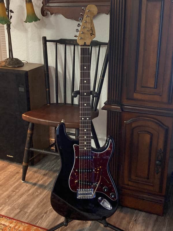 SALE! Phenomenal 1996 Fender Black Label Stratocaster Closet | Reverb