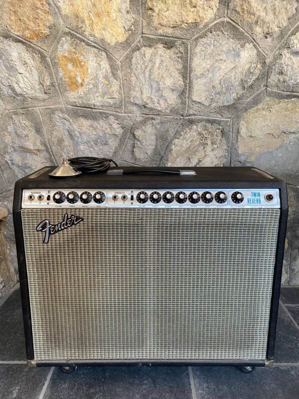 Fender Twin Reverb 100-Watt 2x12" Guitar Combo Amp 1973 - | Reverb