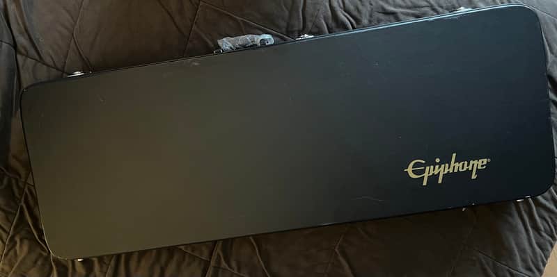 Epiphone Branded Hard Shell Case for Firebird or Explorer | Reverb