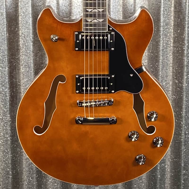 Westcreek Guitars 333 Semi Hollow Body Double Cutaway Amber | Reverb