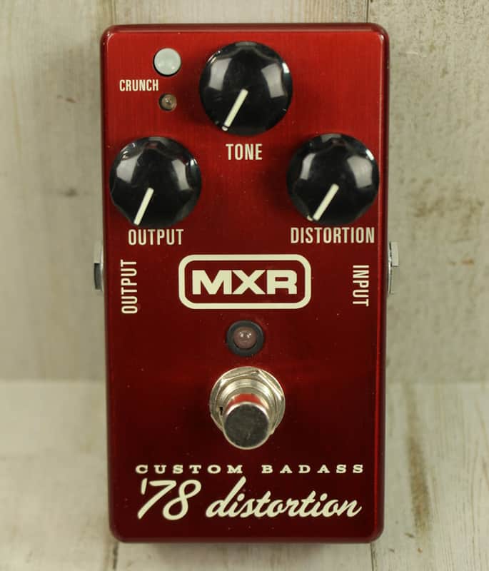 USED Dunlop MXR Custom Badass '78 Distortion (040) | Reverb