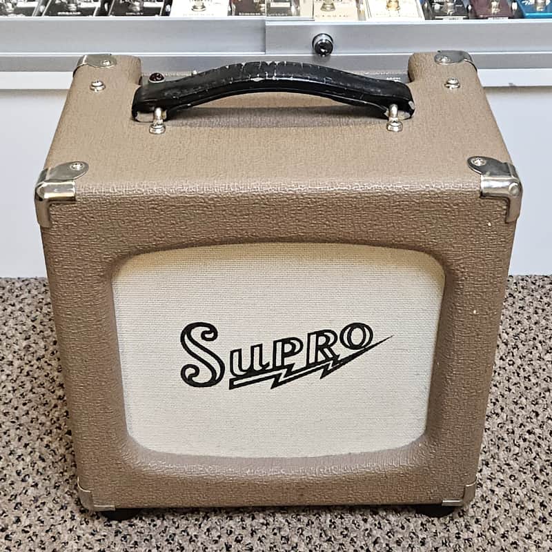 used Supro Model 50 1x10" Combo Amp Bruce Zinky Era, | Reverb