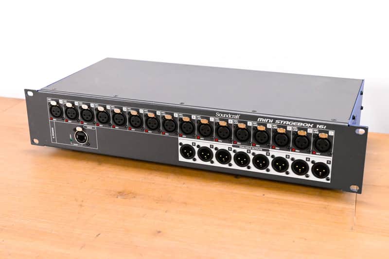 Soundcraft Mini Stagebox 16i US 16-Channel Digital Stagebox | Reverb