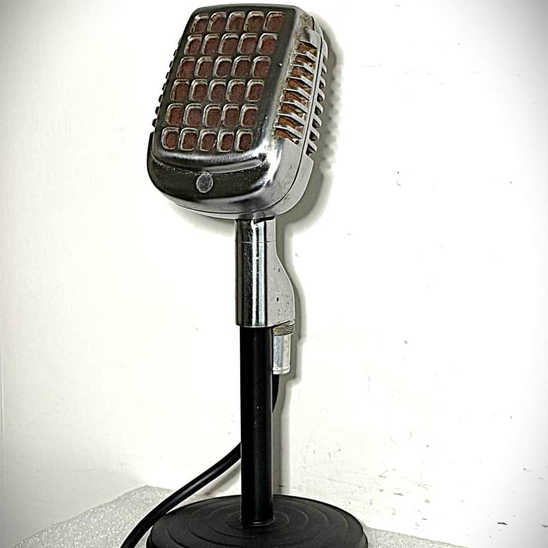 Vintage 1950's Shure 737A "Monoplex" Crystal Microphone, | Reverb