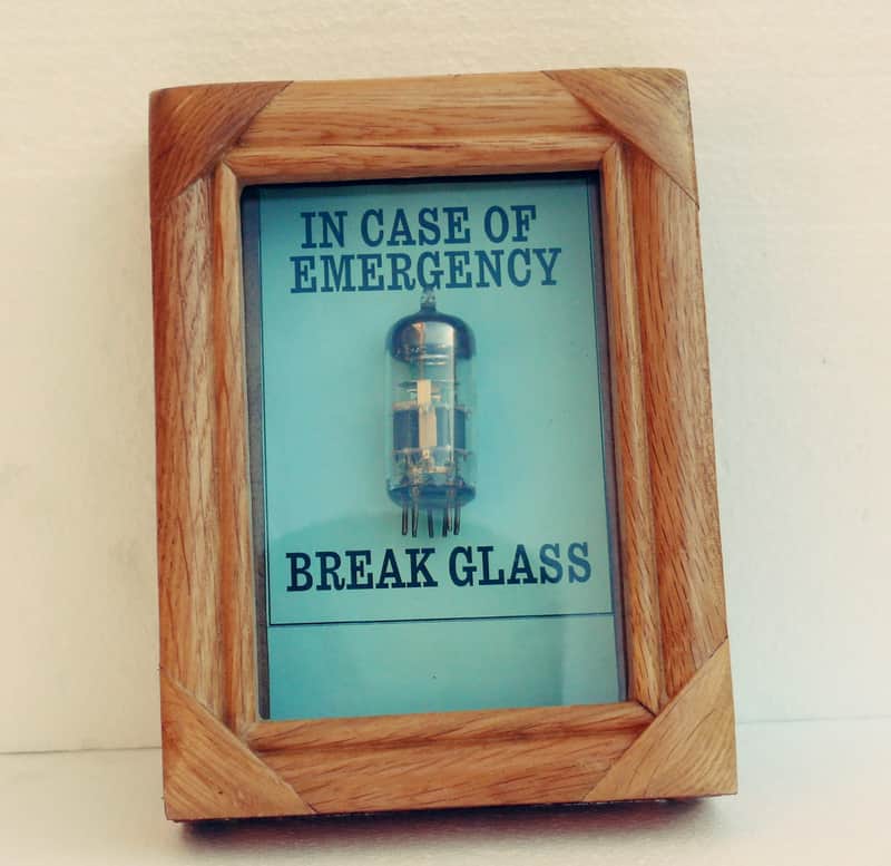 TUBE Gift-IN CASE OF EMERGENCY BREAK GLASS gift for | Reverb UK