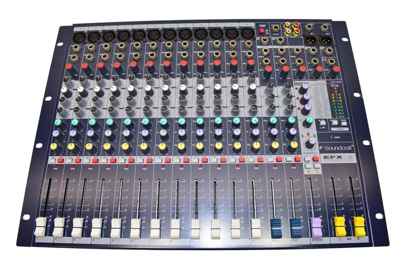 Soundcraft EFX12 12-channel Mixer with Effects | Reverb