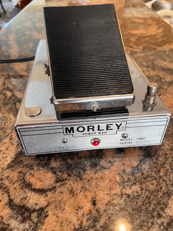 Morley Power Wah PWO 1970s - Silver | Reverb