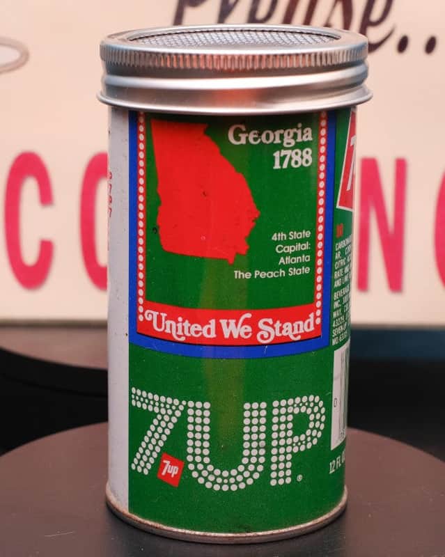 Lo Fi Soda Can Microphone - 1976 7up Georgia | Reverb